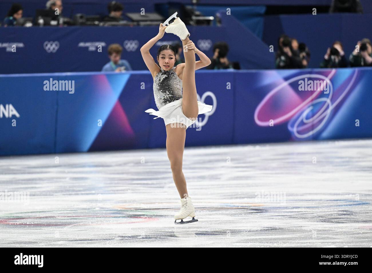 Ruiyang Zhang from China during the Winter Olympic Games, Milano ...