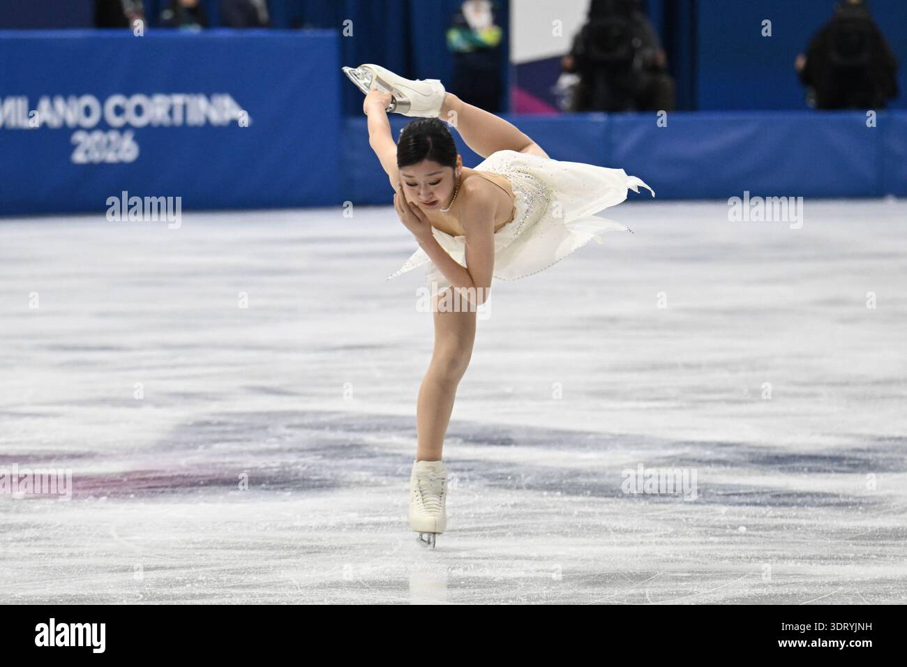 Jia Shin from Republic of Korea during the Winter Olympic Games, Milano ...