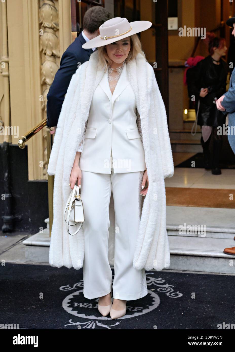 LONDON, UK – FEBRUARY 19, 2026: Rhafaella Morandi at the Paul Costelloe ...