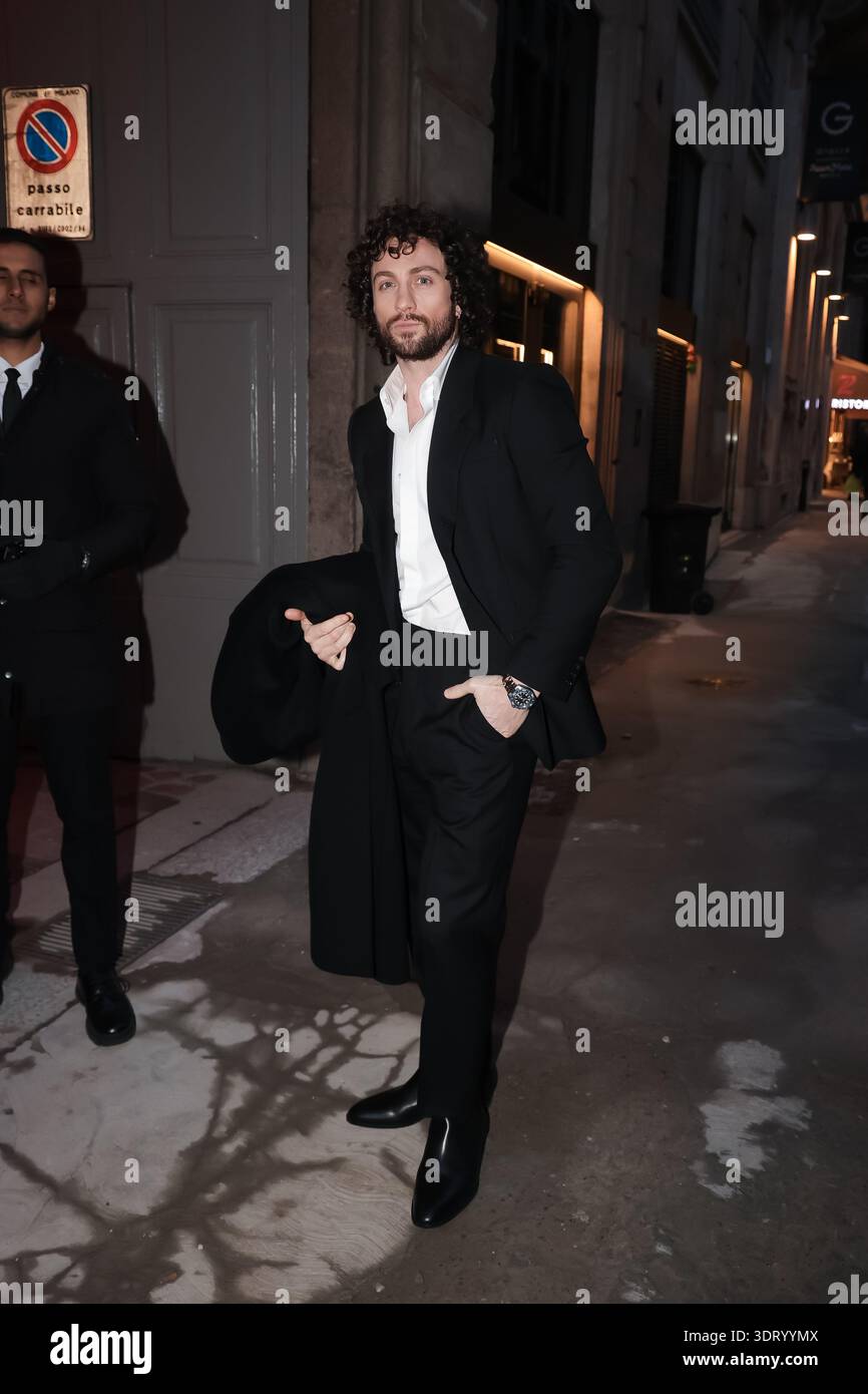 Milan, Arrivals at the LA28 Party at Omega House during the XXV Olympic ...