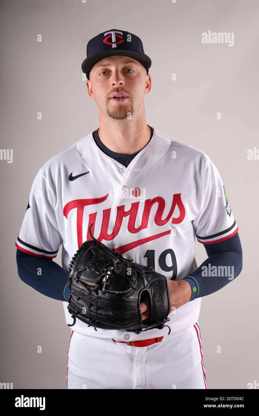 This is a 2026 photo of Eric Orze of the Minnesota Twins baseball team ...