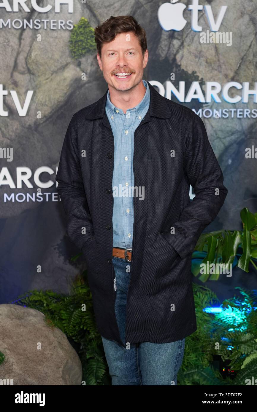 Anders Holm arrives at the premiere of the second season of "Monarch ...