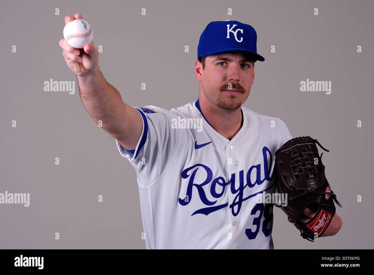 This is a 2026 photo of Ryan Bergert of the Kansas City Royals baseball ...