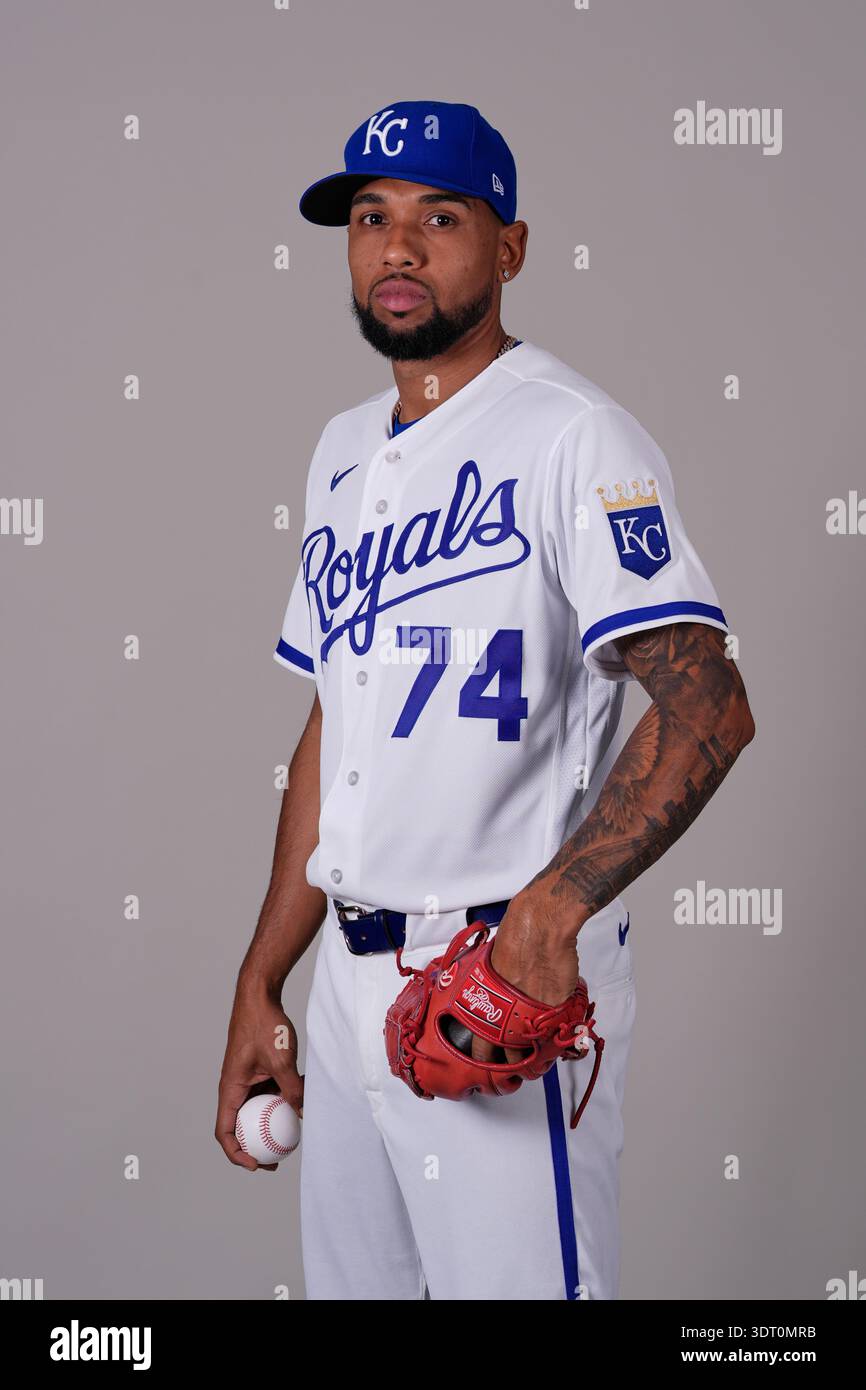 This is a 2026 photo of Jose Cuas of the Kansas City Royals baseball ...