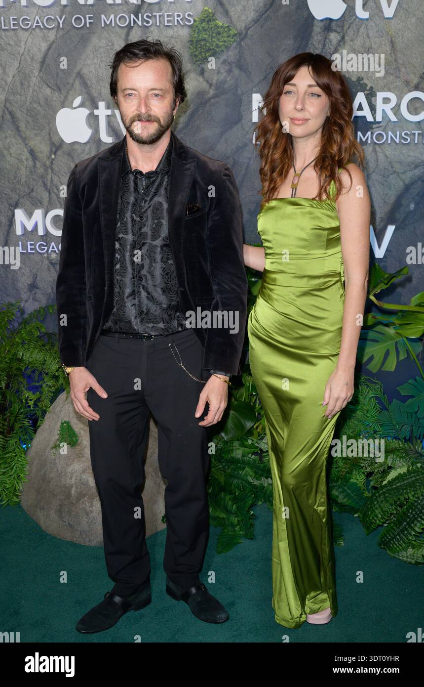 LOS ANGELES, USA. February 19, 2026: Camilo Jimenez Varon & Wendy ...