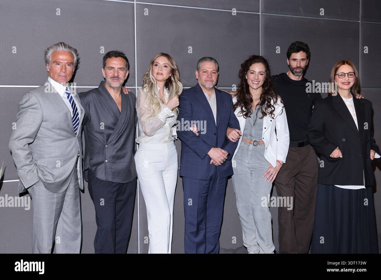 (L-R) Rene Casados, Flavio Medina, Marlene Favela, Roy Rojas, Marisol ...