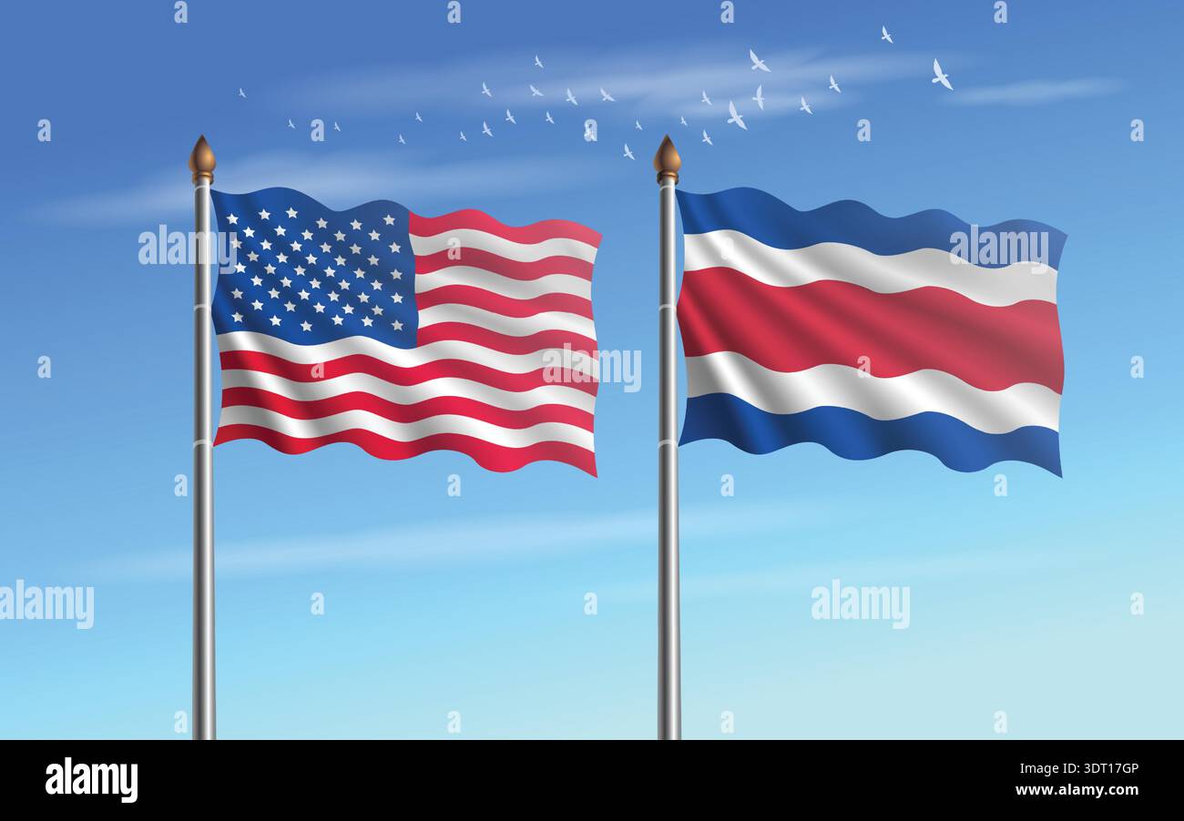 Usa costa rica table hi-res stock photography and images - Alamy