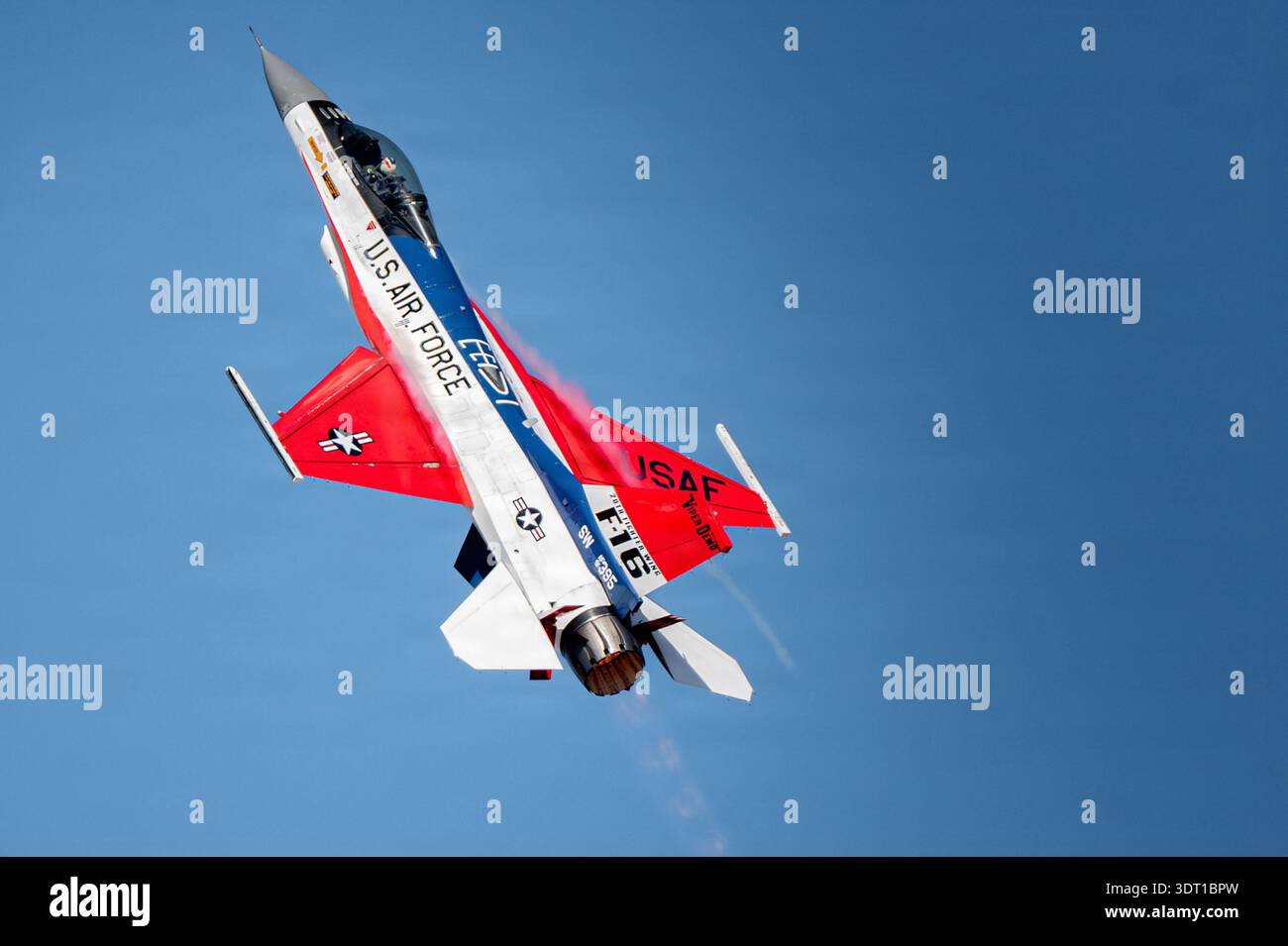 U.S. Air Force Maj. Taylor “FEMA” Hiester, F-16 Viper Demonstration ...