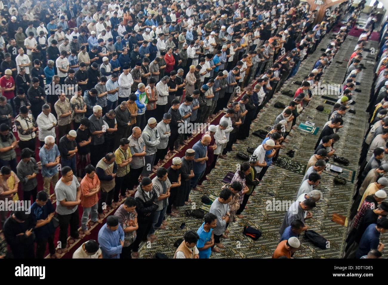 Bandung, West Java, Indonesia. 20th Feb, 2026. Muslims perform the ...
