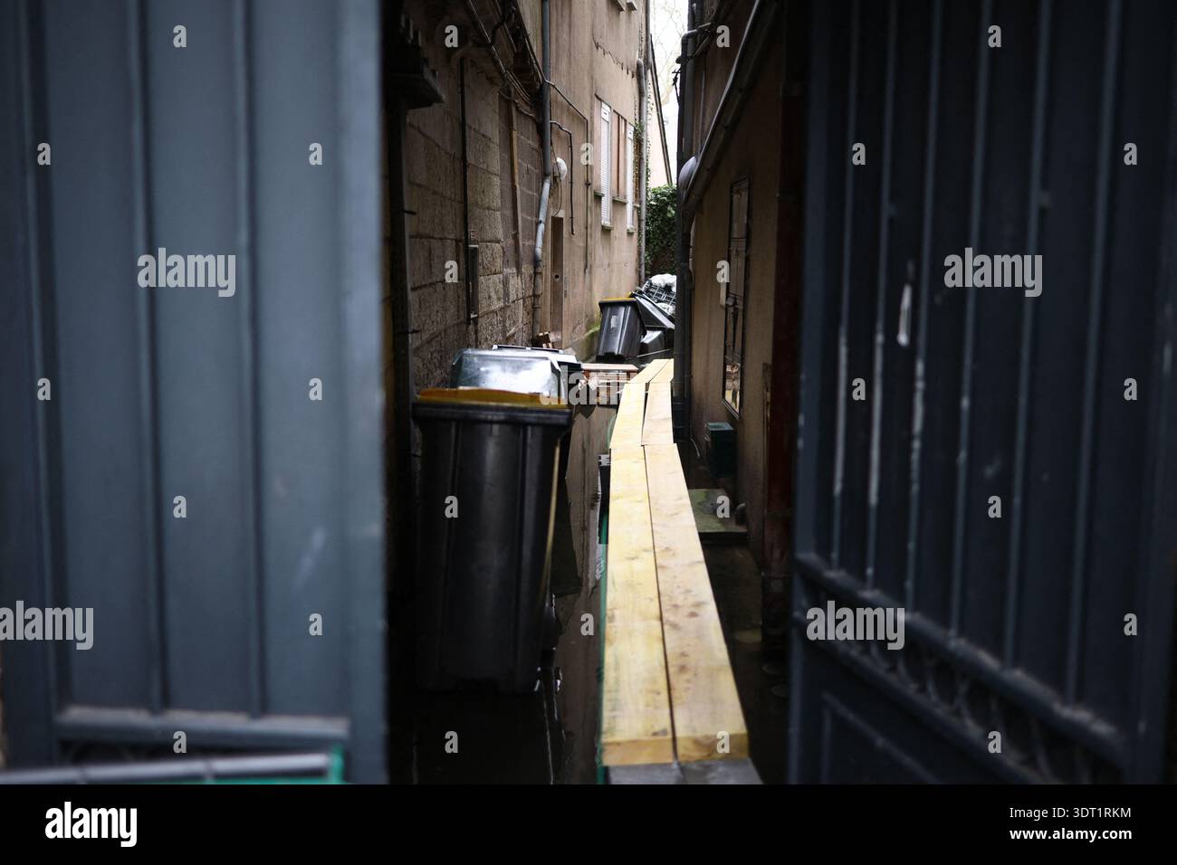 Flooding of the Maine River in Angers, France on February 20 2026 ...