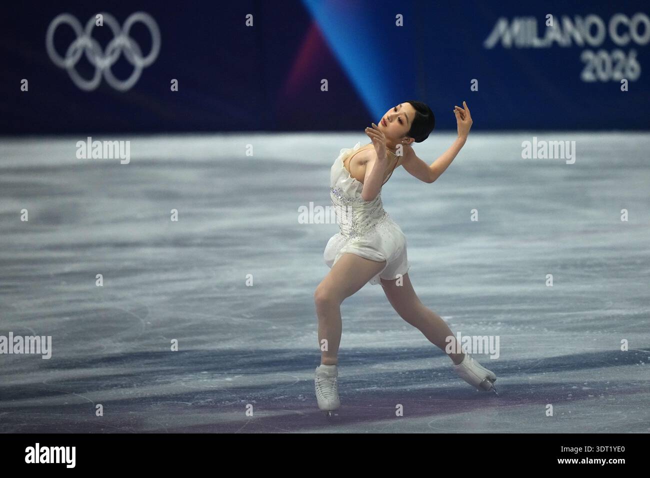 Women’s Figure Skating, SHIN Jia from Korea at the 2026 Winter Olympics ...