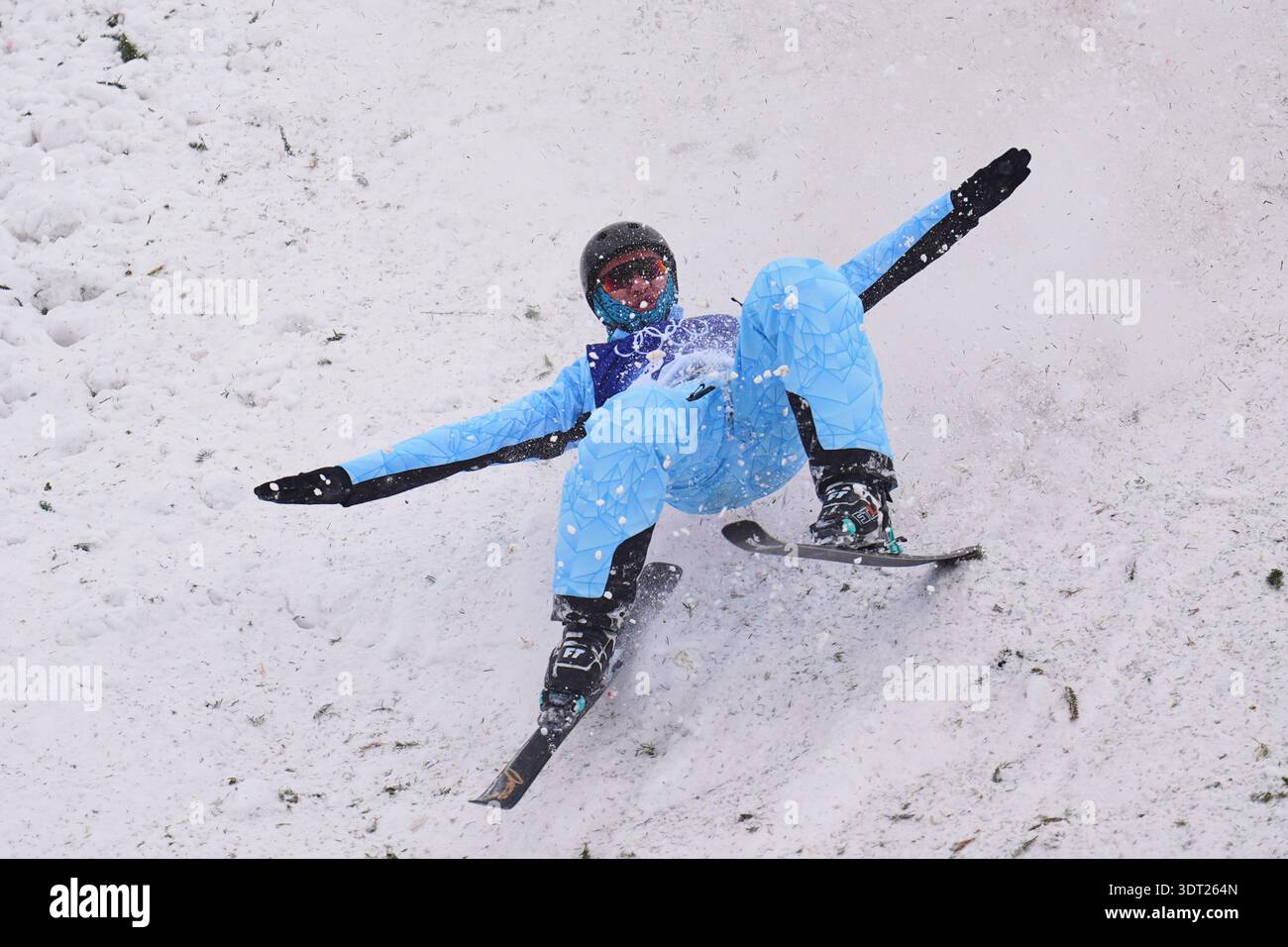Kazakhstan's Sherzod Khashirbayev competes during the men's freestyle ...