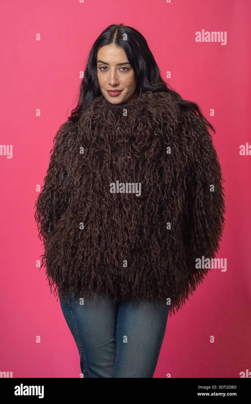 Naïka poses for a portrait on Tuesday, Jan. 13, 2026, in New York. (AP ...