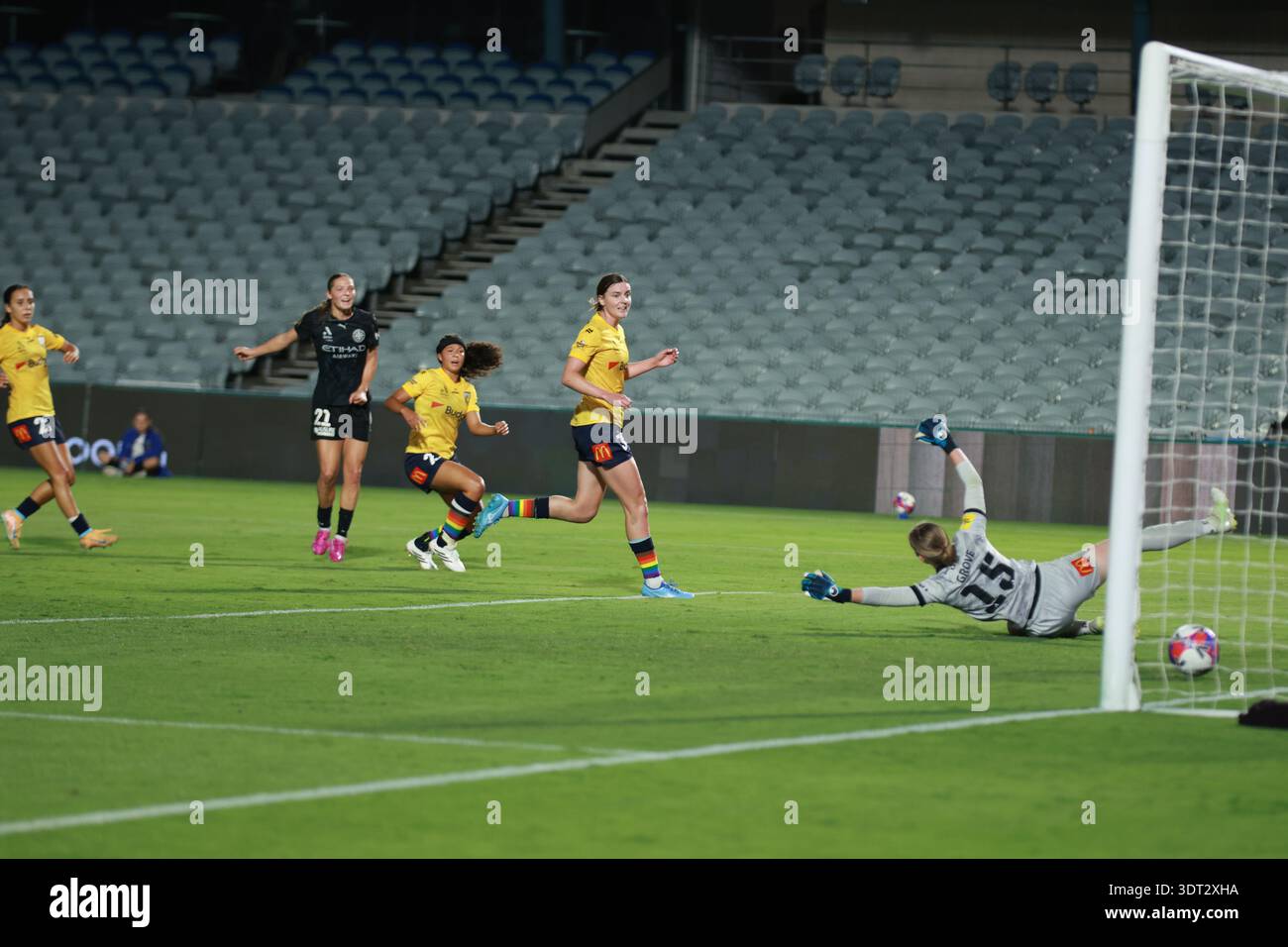 Gosford, NSW, Australia. 20th February 2026. The Ninja A-League Women’s ...