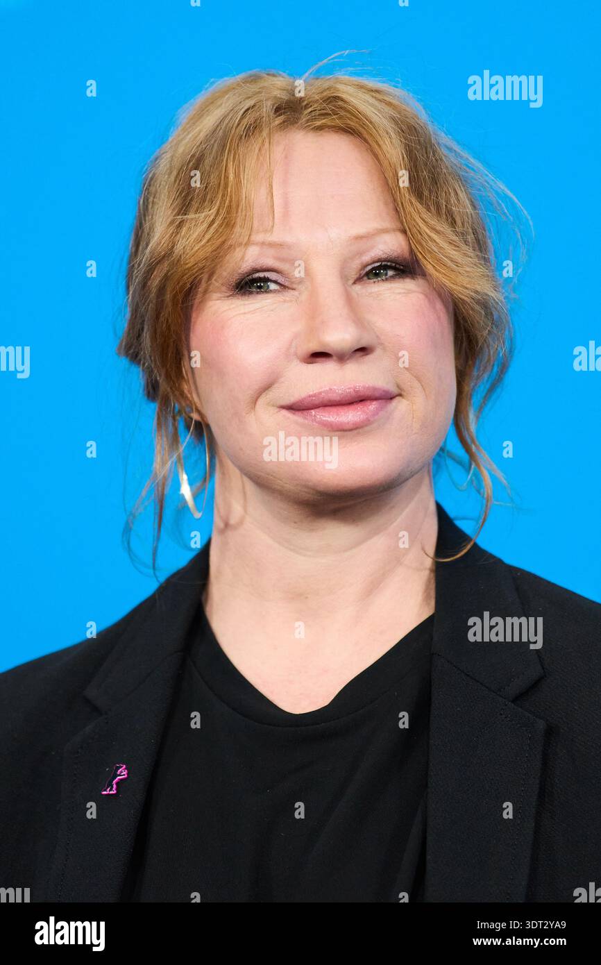Birgit Minichmayr poses for photographers at the photo call for the ...