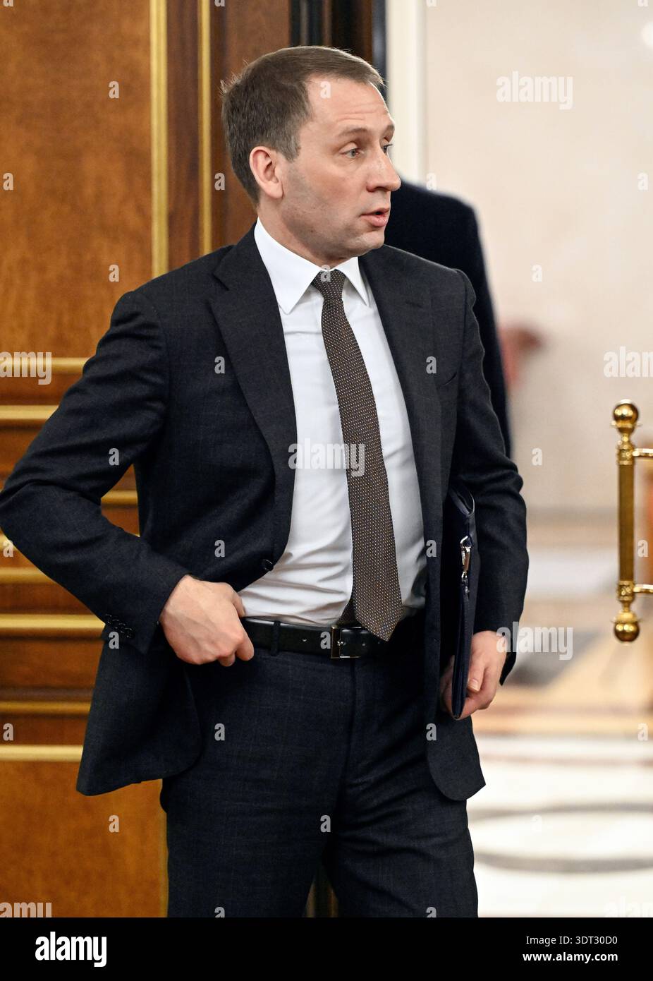 Russian Minister of Natural Resources and Environment Alexander Kozlov ...