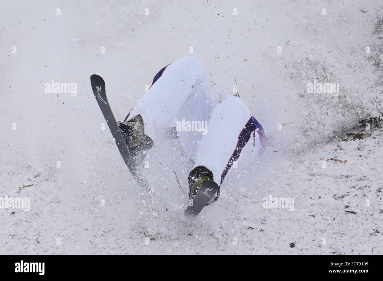 United States' Christopher Lillis competes during the men's freestyle ...