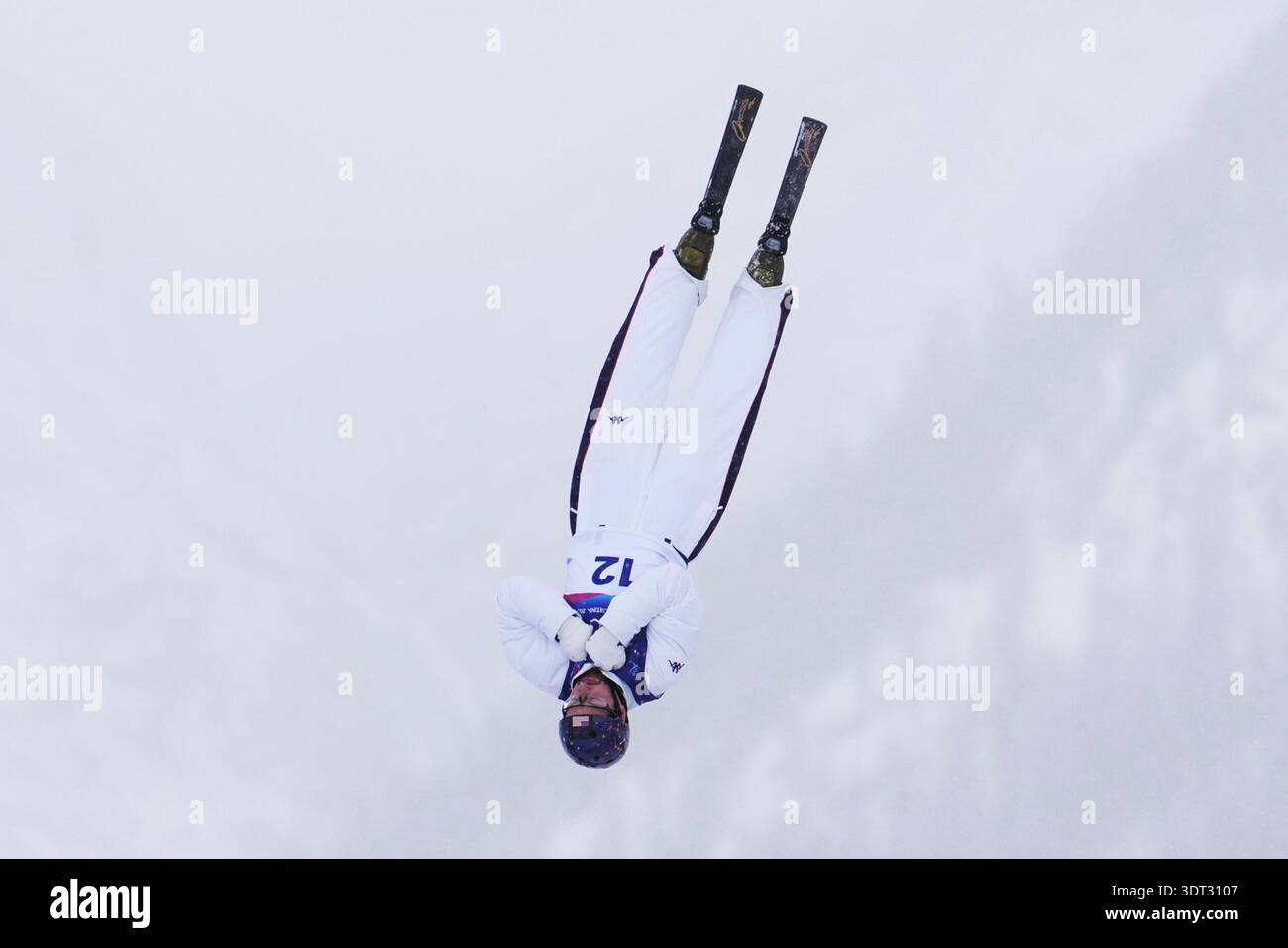 United States' Christopher Lillis competes during the men's freestyle ...