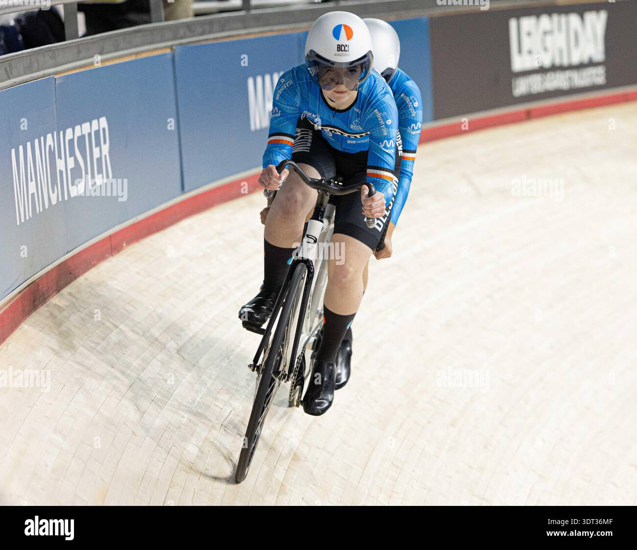 Selvi Krishna and Eva Hauge of Beeston CC During the Women’s Para B ...