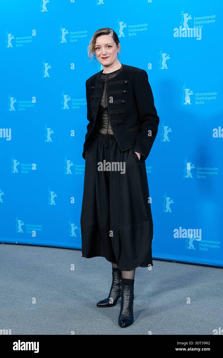 Actor Eleanore Pienta poses for photographer at a photo call for the ...
