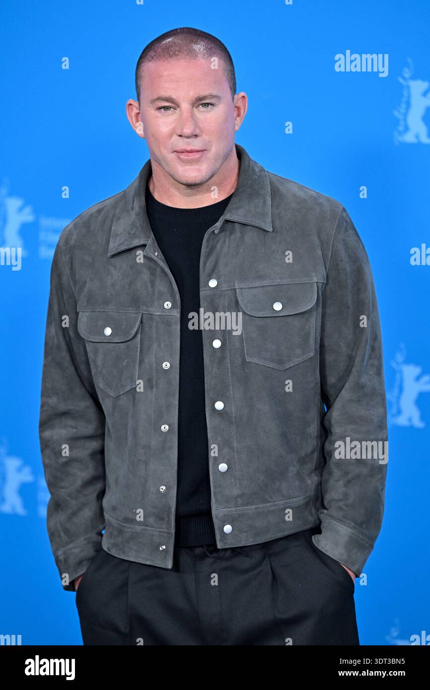 Channing Tatum attending the photocall of the movie Josephine during ...