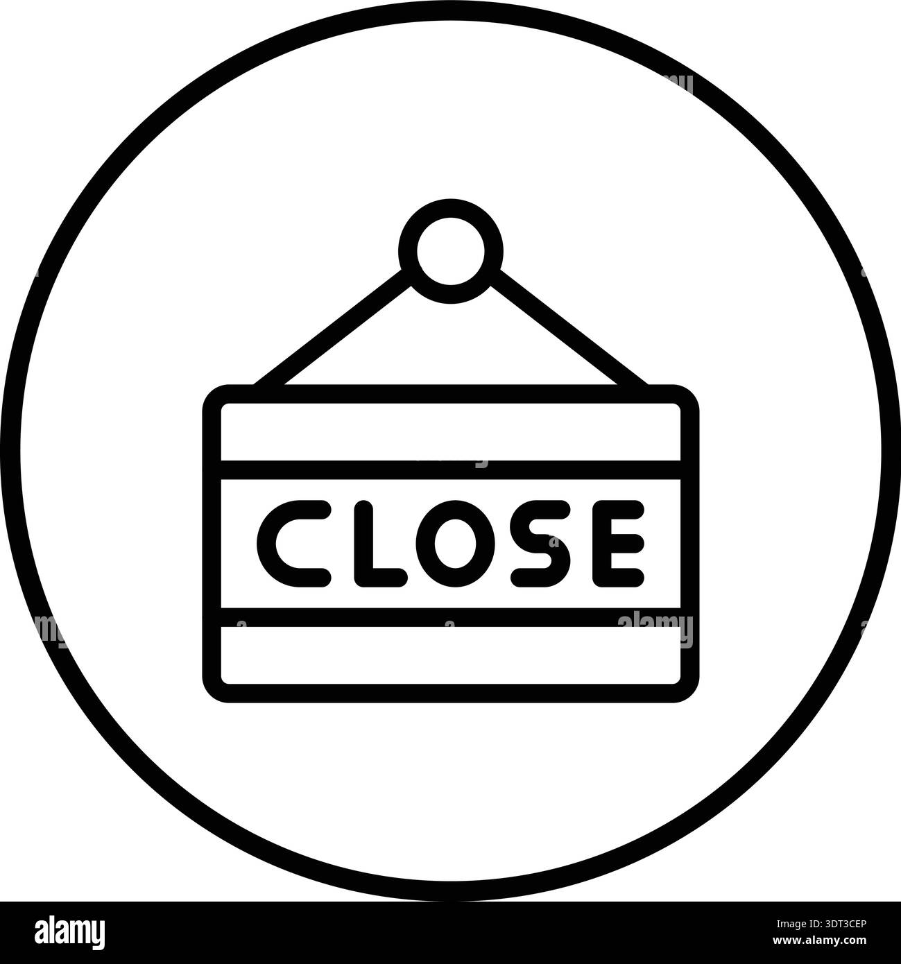 Door closed vector vectors Black and White Stock Photos & Images - Alamy
