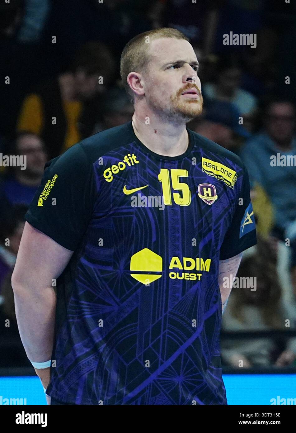 15 Matej Gaber of HBC Nantes during the EHF Champions League, Group ...