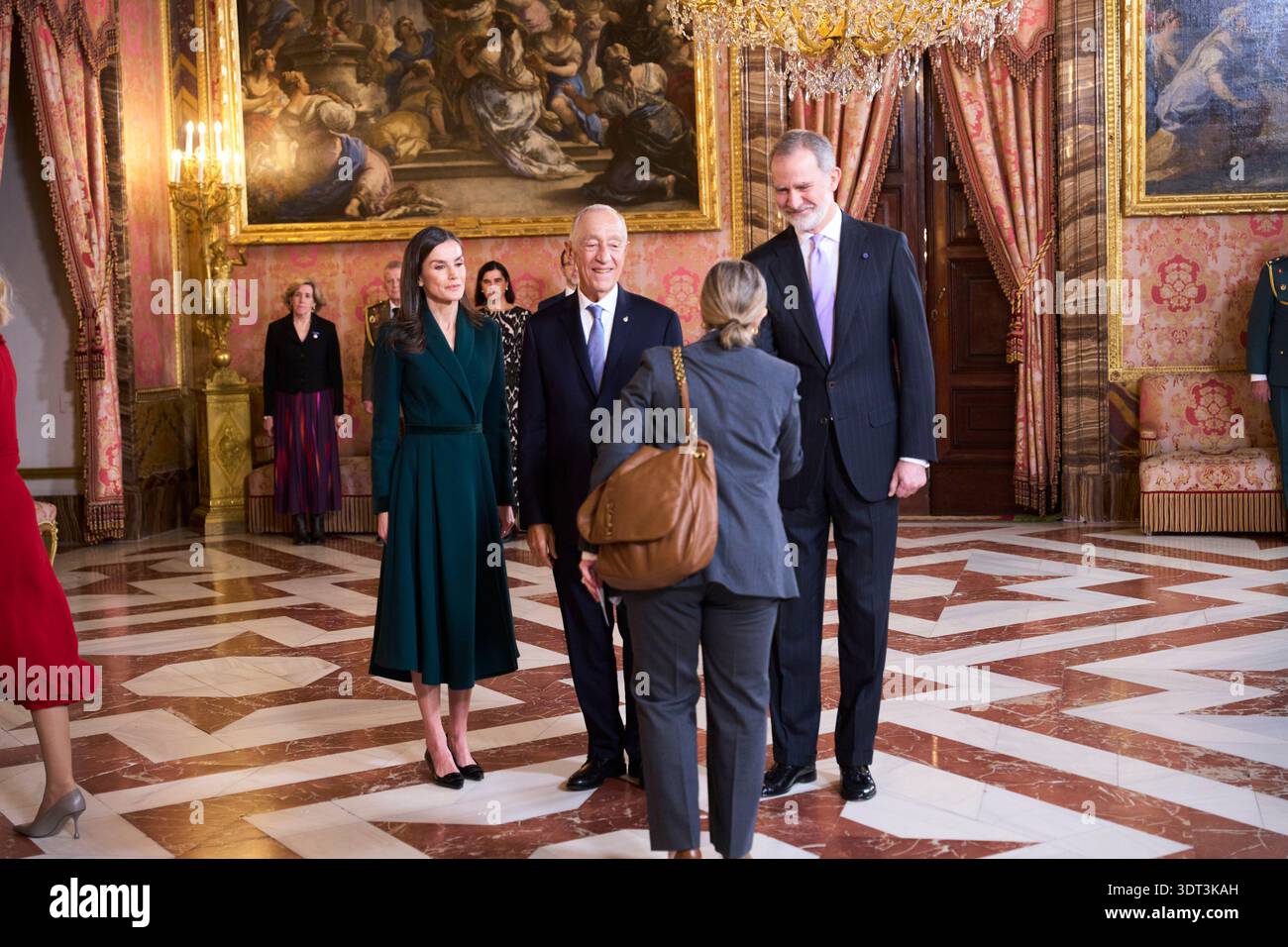 Madrid. Spain. 20260220, King Felipe VI of Spain, Queen Letizia of ...