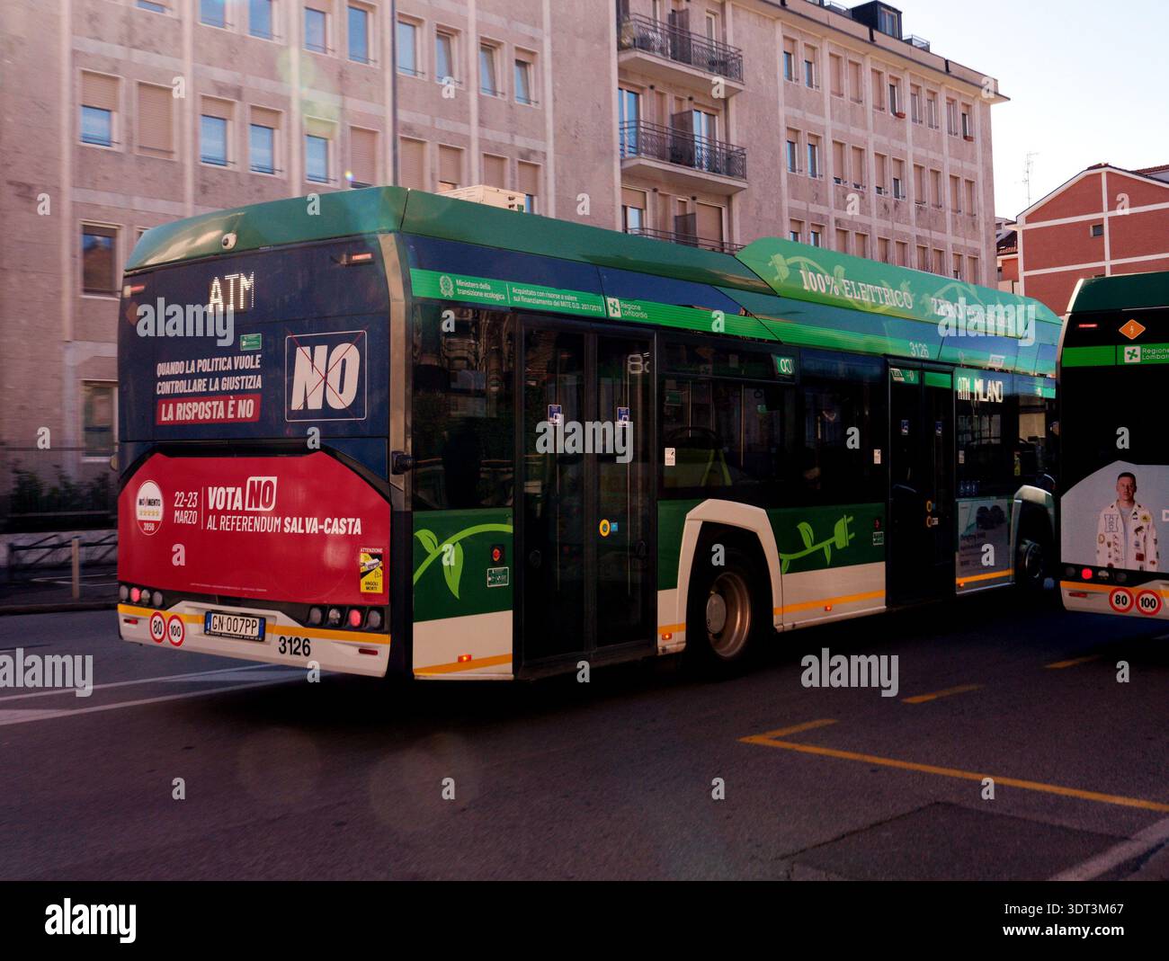 Milan, Political Advertisement of the Five Star Movement Vote No to the ...