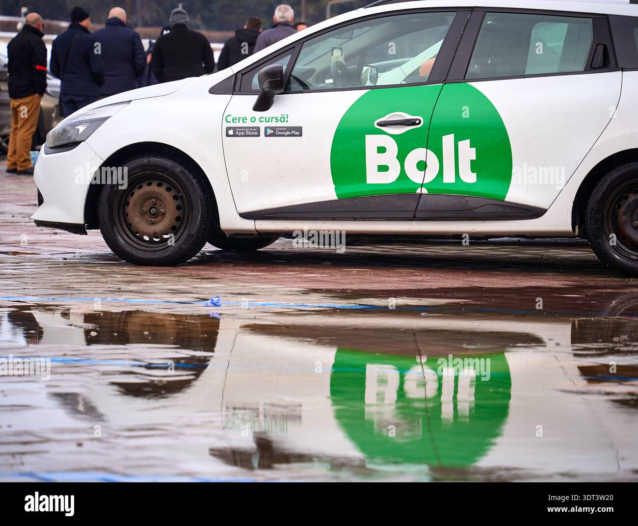 Bolt and Uber Drivers Rally for Fair Conditions, Bucharest, Romania ...