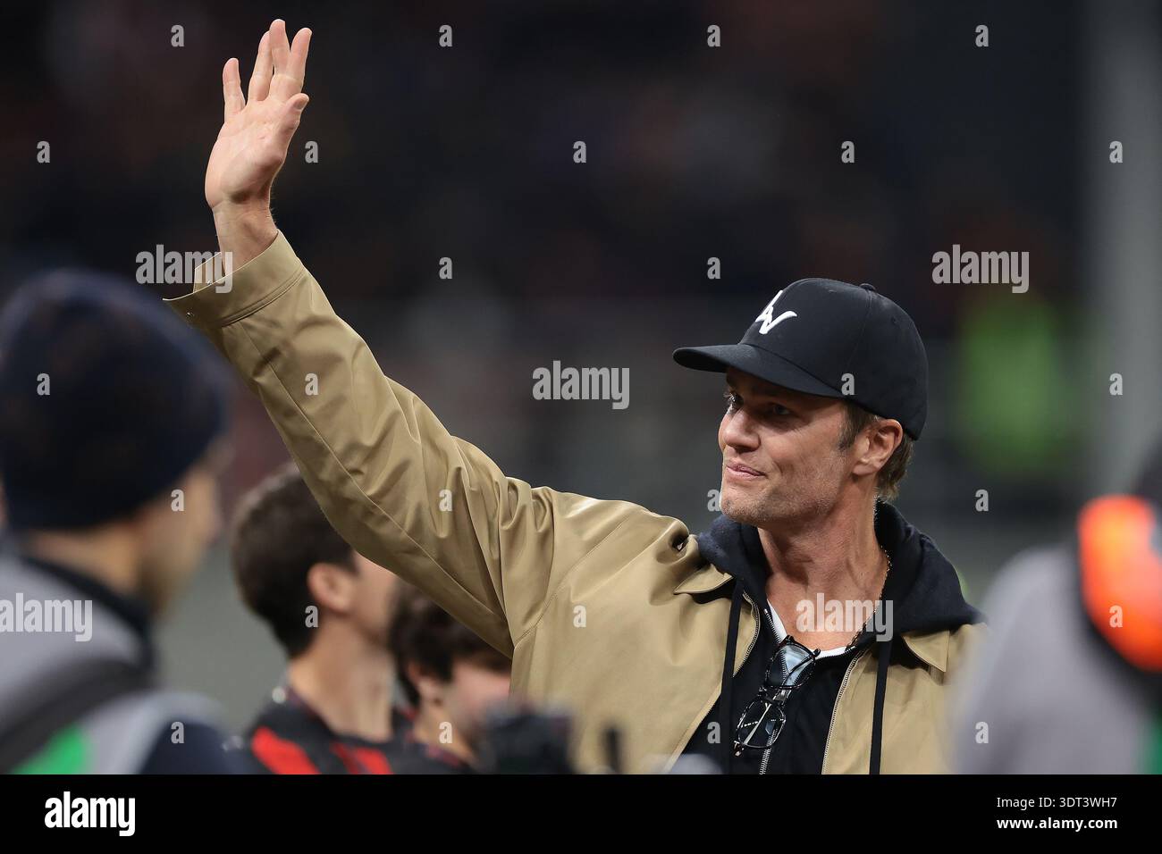 Milan, Italy, 18th February 2026. Former NFL American football ...