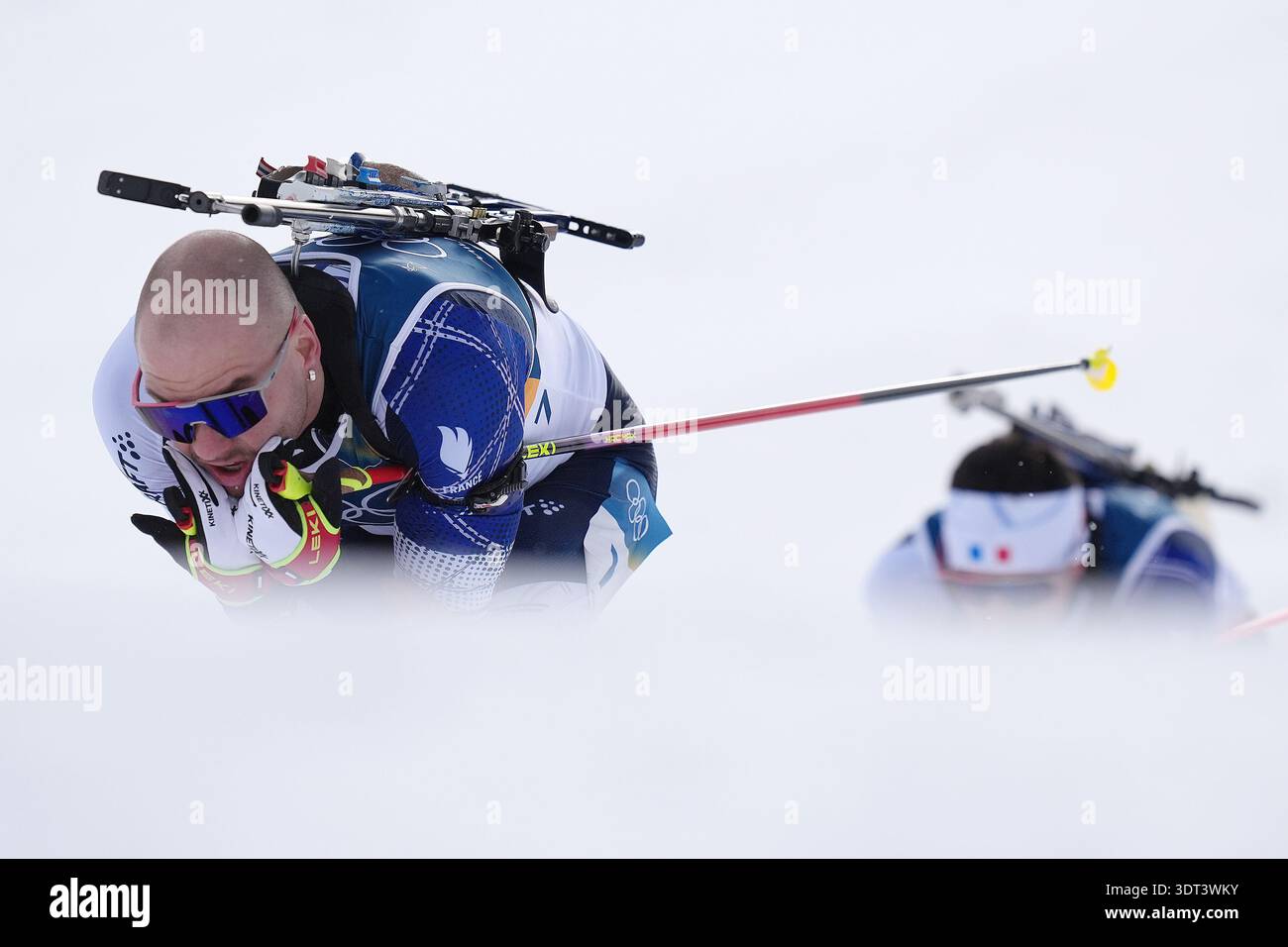 France's JACQUELIN Emilien during Biathlon Men's 15km Mass Start at ...