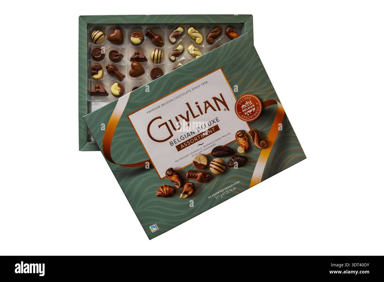 Guylian deluxe belgian assortment chocolates hi-res stock photography ...