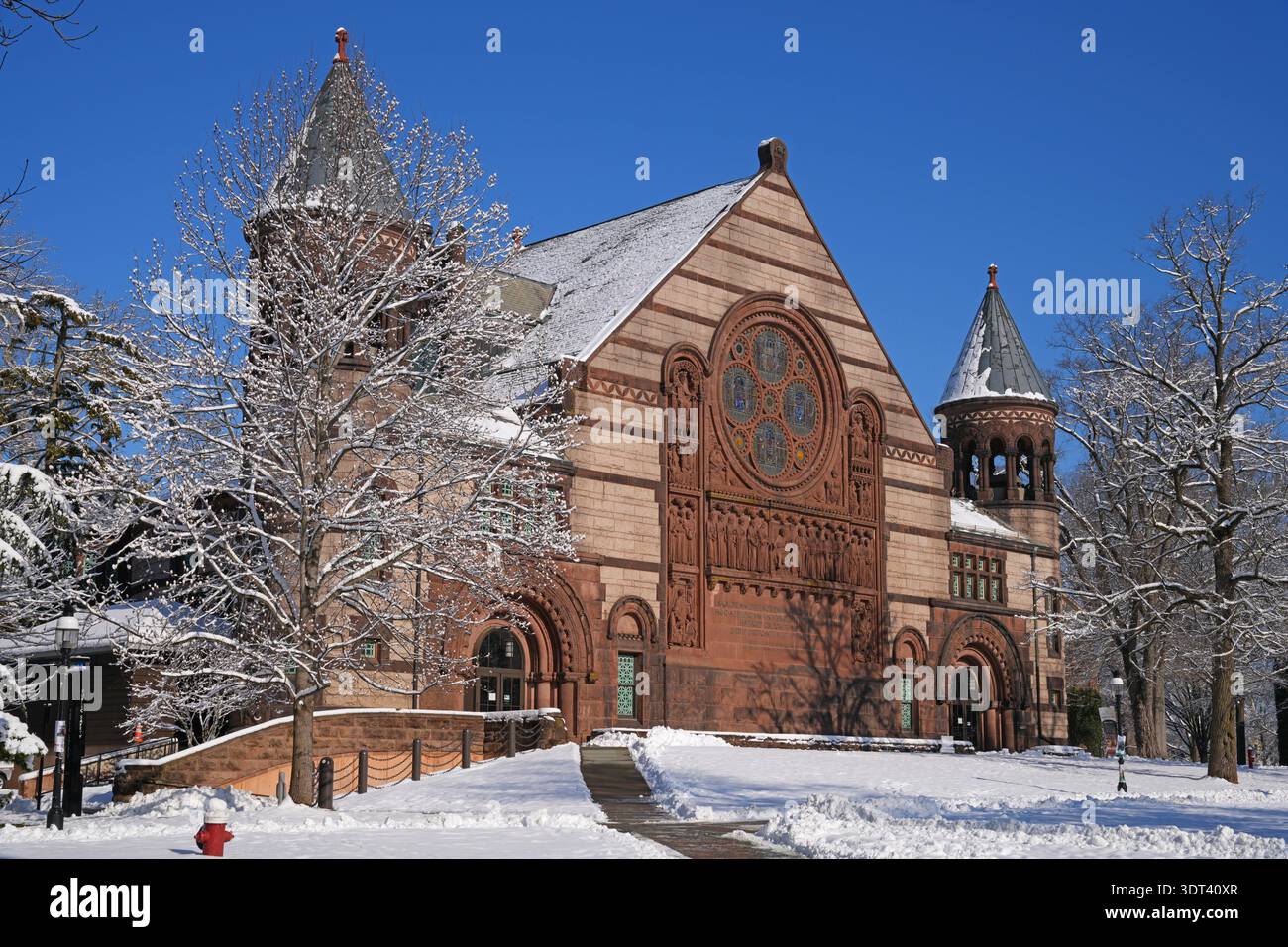 PRINCETON, NJ -19 JAN 2026- View of the campus of Princeton University ...