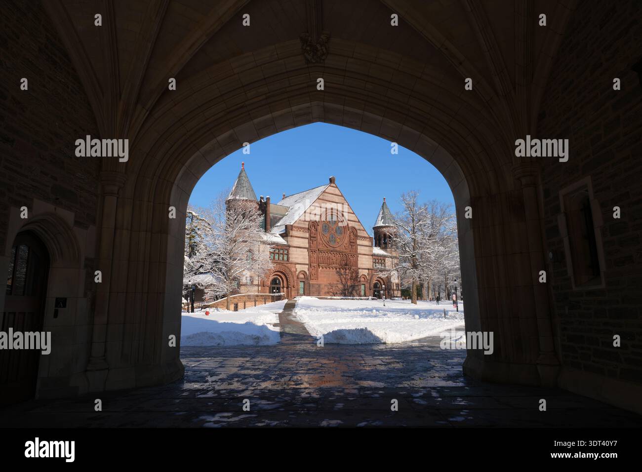 PRINCETON, NJ -19 JAN 2026- View of the campus of Princeton University ...