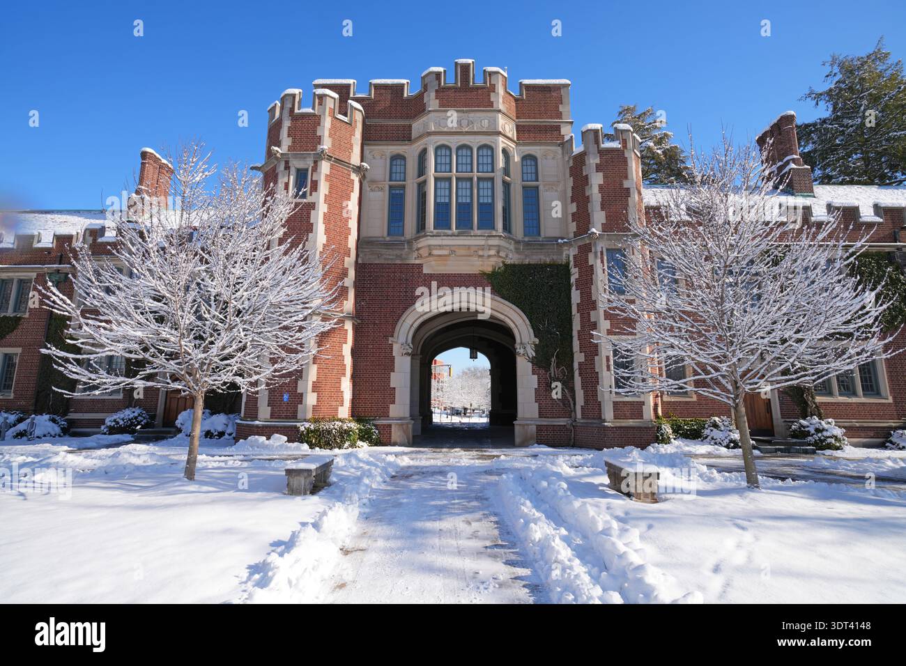 PRINCETON, NJ -19 JAN 2026- View of the campus of Princeton University ...
