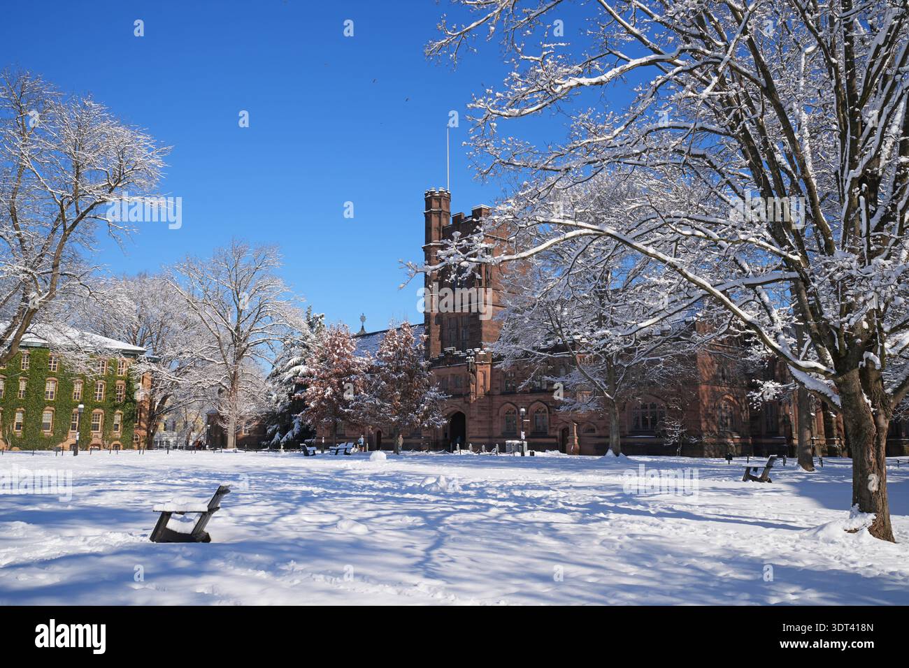 PRINCETON, NJ -19 JAN 2026- View of the campus of Princeton University ...