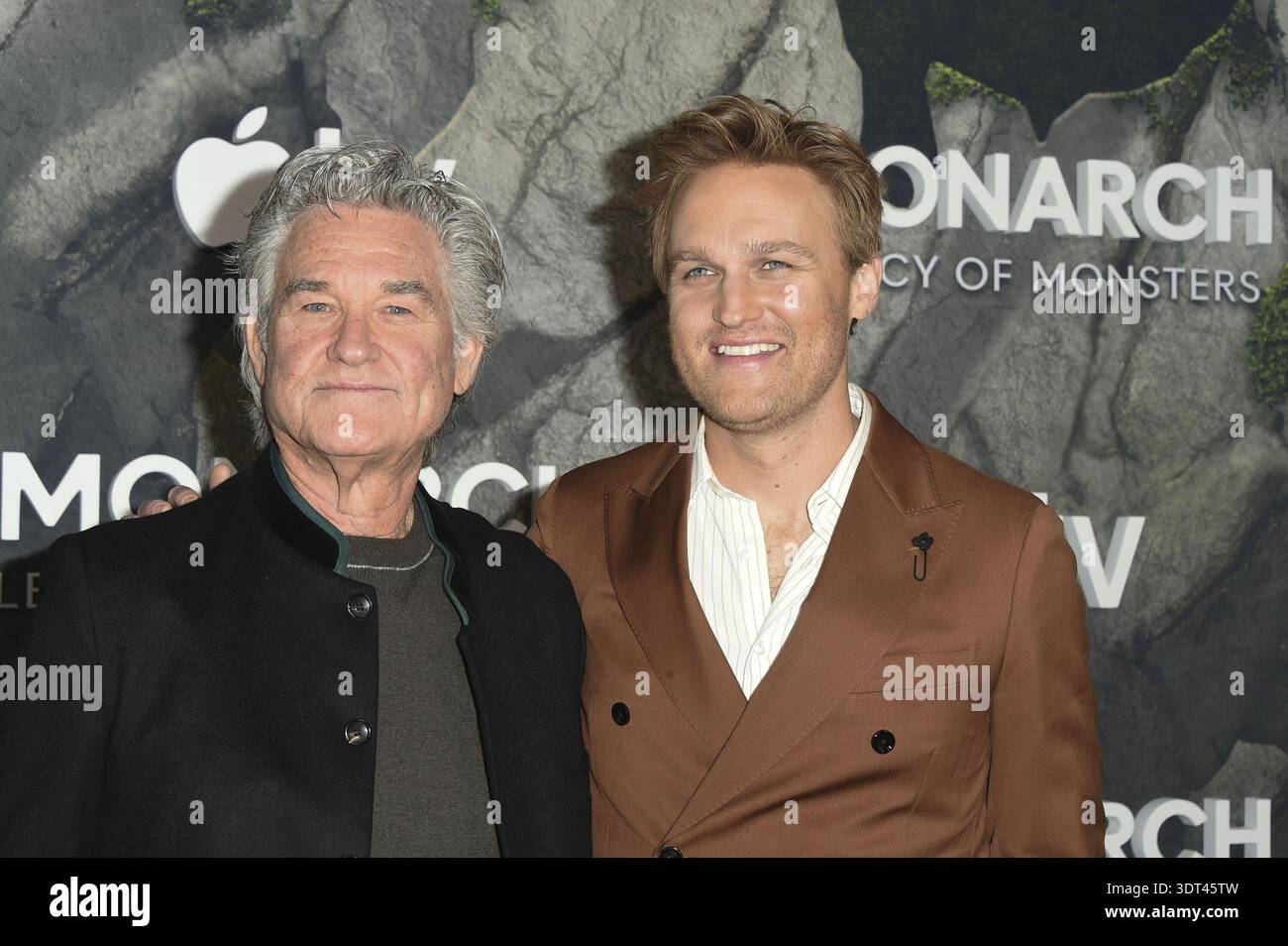 Kurt Russell, Wyatt Russell at arrivals for MONARCH: LEGACY OF MONSTERS ...