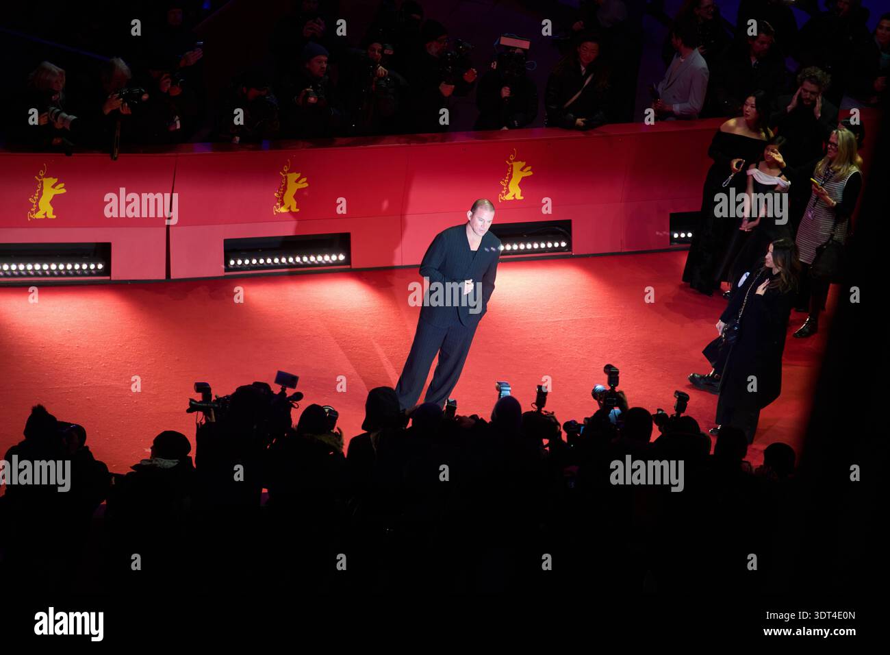 Actor Channing Tatum poses for photographers at the red carpet for the ...