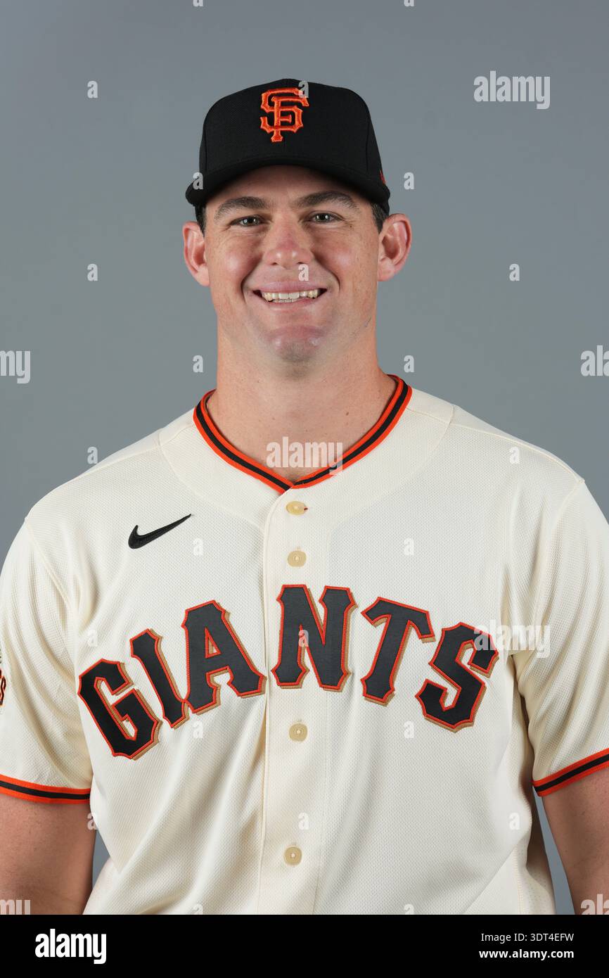 This is a 2026 photo of Carson Seymour of the San Francisco Giants ...