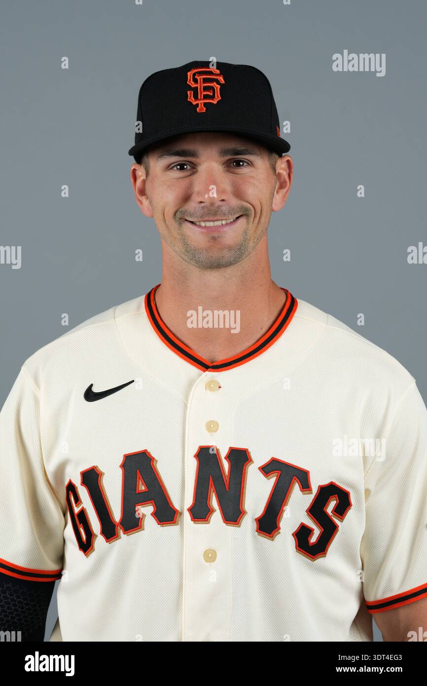 This is a 2026 photo of Jared Oliva of the San Francisco Giants ...