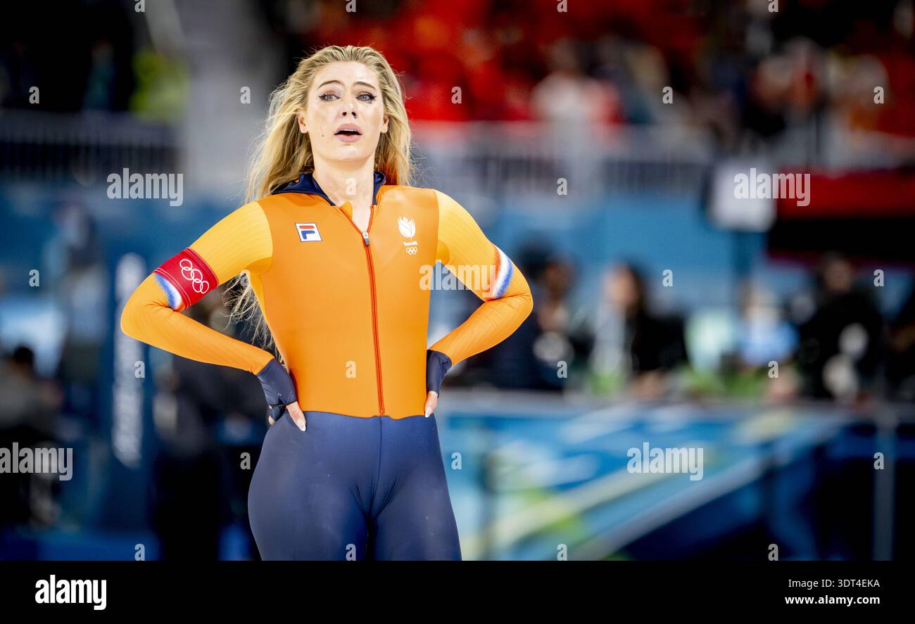 MILAN - Jutta Leerdam, after her gold medal race, wins gold in the 1000 ...