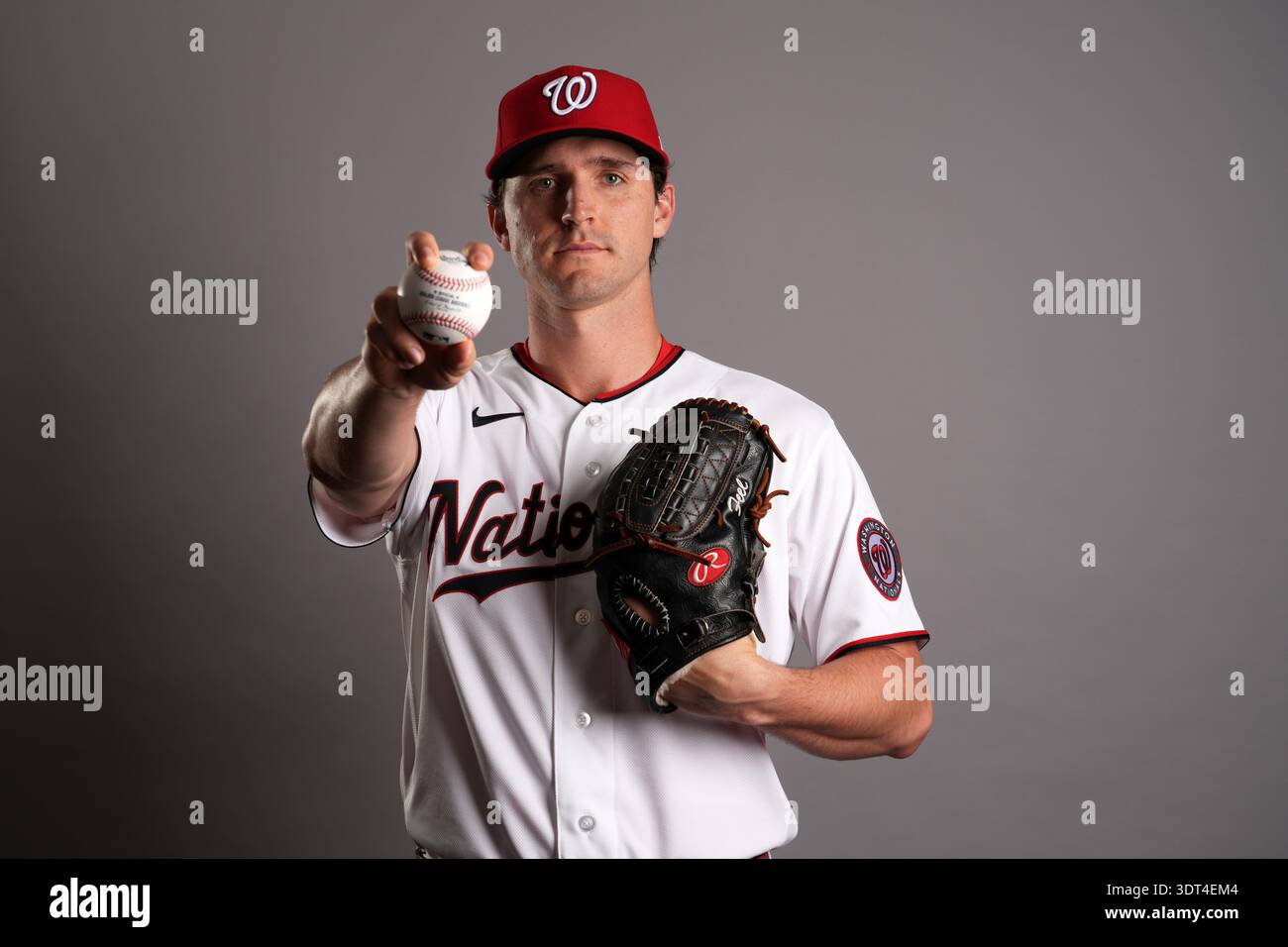 This is a 2026 photo of Griff McGarry of the Washington Nationals ...