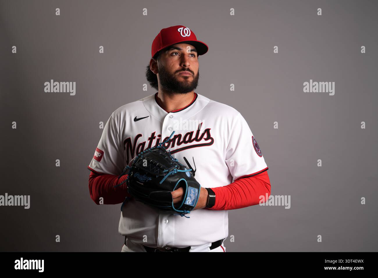 This is a 2026 photo of Andre Granillo of the Washington Nationals ...