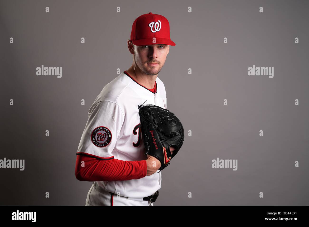 This is a 2026 photo of Jake Eder of the Washington Nationals baseball ...