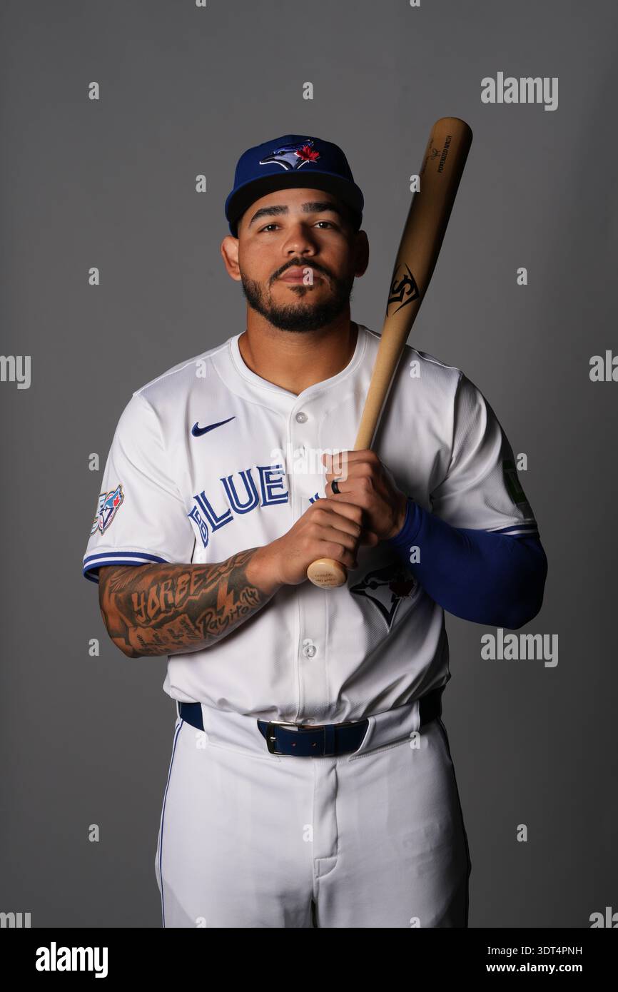 This is a 2026 photo of Yohendrick Pinango of the Toronto Blue Jays ...