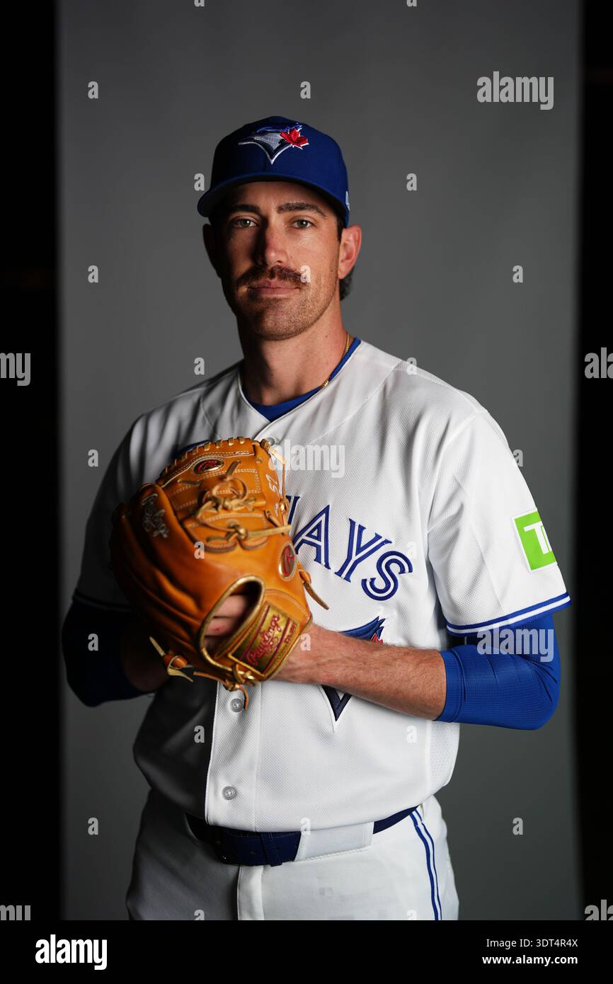 This is a 2026 photo of Shane Bieber of the Toronto Blue Jays baseball ...