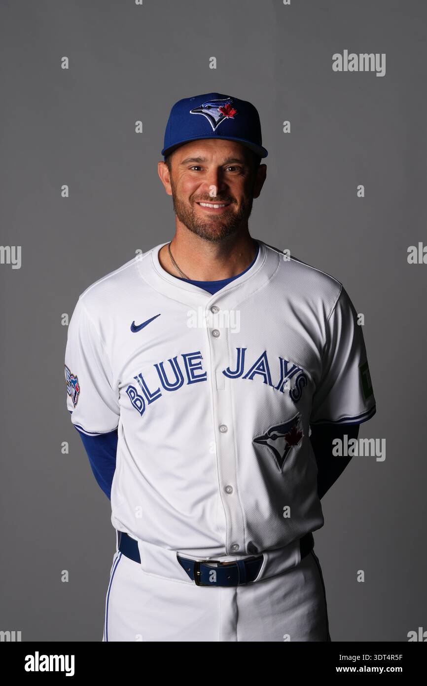 This is a 2026 photo of Drew Butera of the Toronto Blue Jays baseball ...