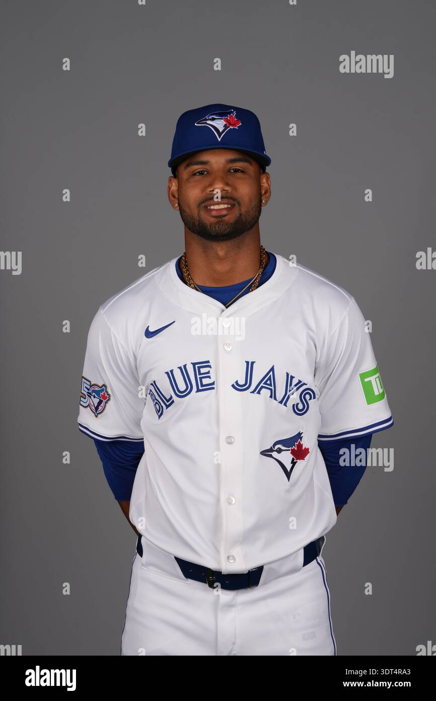 This is a 2026 photo of Angel Bastardo of the Toronto Blue Jays ...