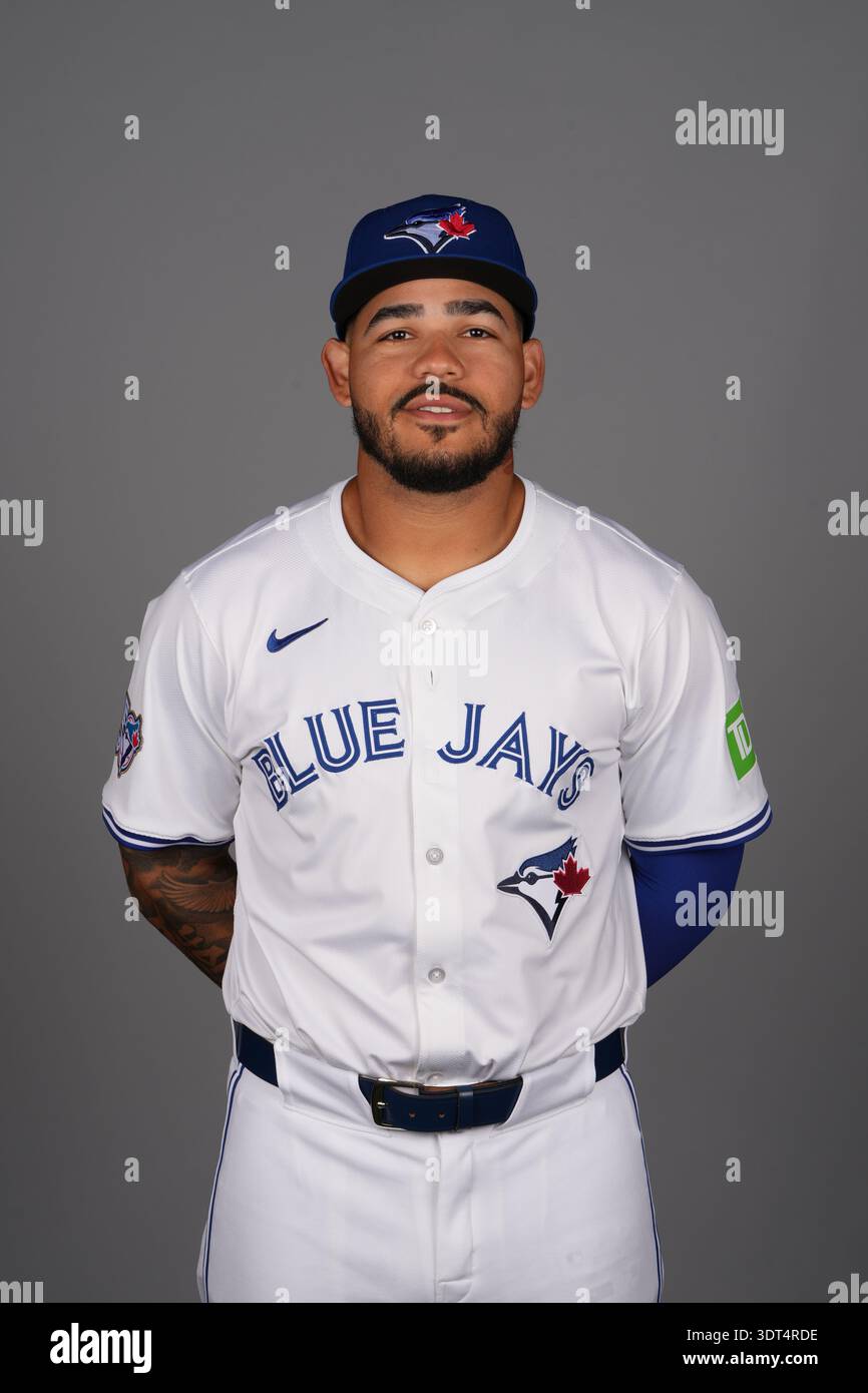 This is a 2026 photo of Yohendrick Pinango of the Toronto Blue Jays ...